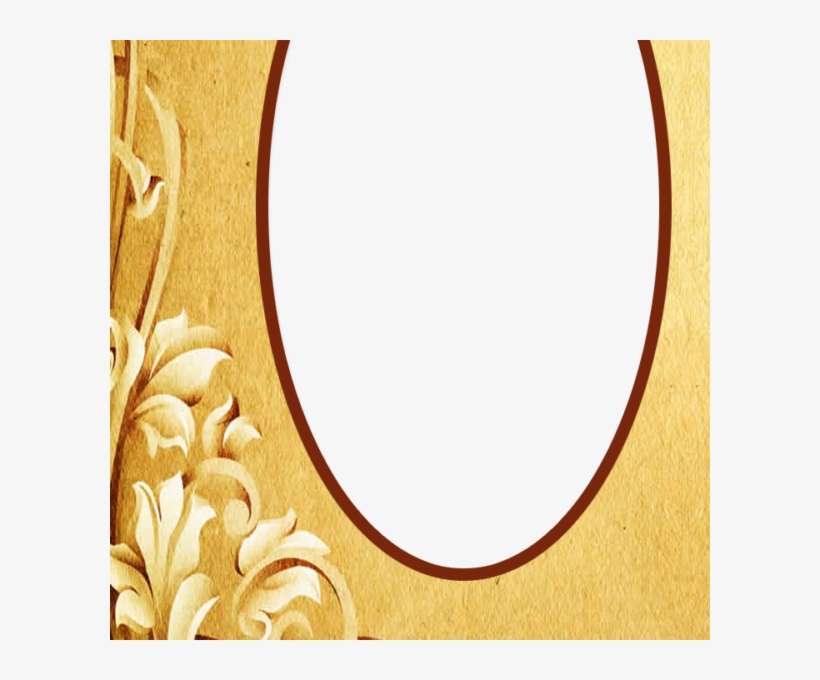 Simple Flourish Frame - Circle PNG Image | Transparent PNG Free ...