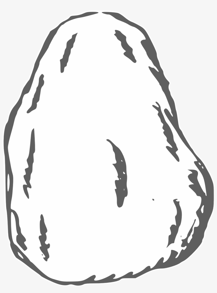 Stone Clipart Black And White