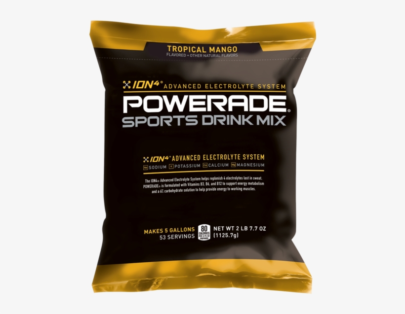 Powerade® 5 Gallon Powder - Powerade Ion 4 PNG Image | Transparent PNG ...