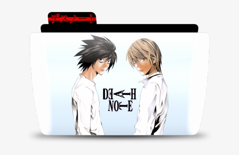Folder Icons Death Note - Death Note PNG Image | Transparent PNG Free ...