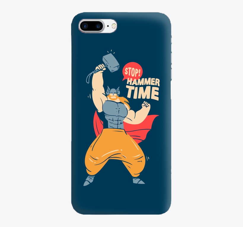 Thor Hammer Time Phone Cover - Hd Wallpaper Hammer Thor PNG Image ...