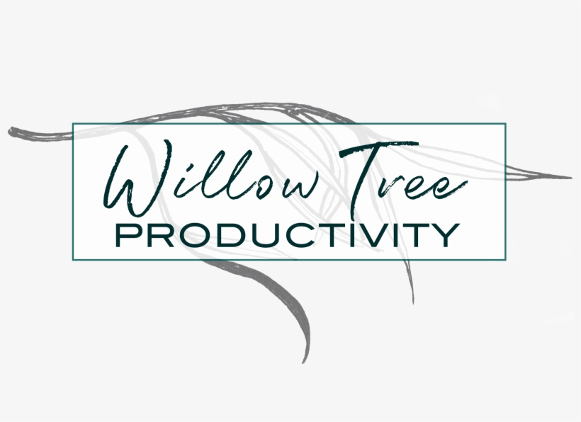 Willow Tree Productivity Assistance - Calligraphy PNG Image ...