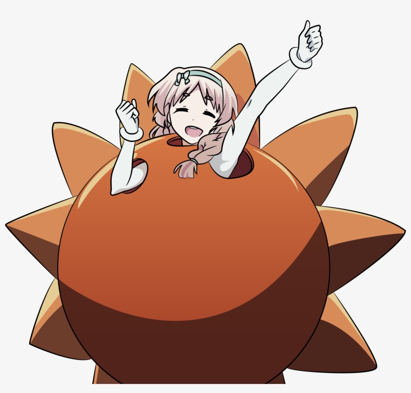 So In Contrast To My Crying Hatoko, I Made A Vector - Cartoon PNG Image ...