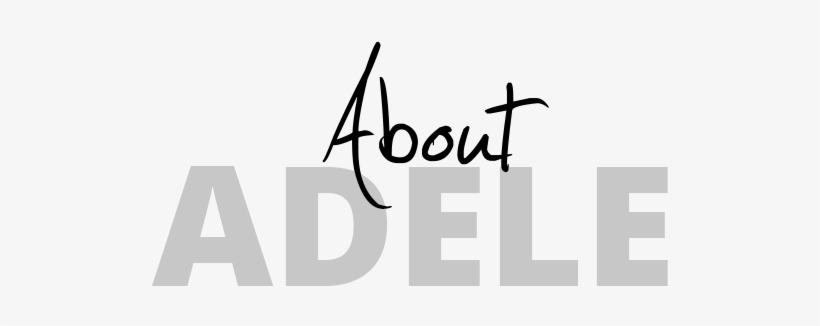 I'm Adele, Certified Nutritionist, Fitness Expert, - Calligraphy PNG ...