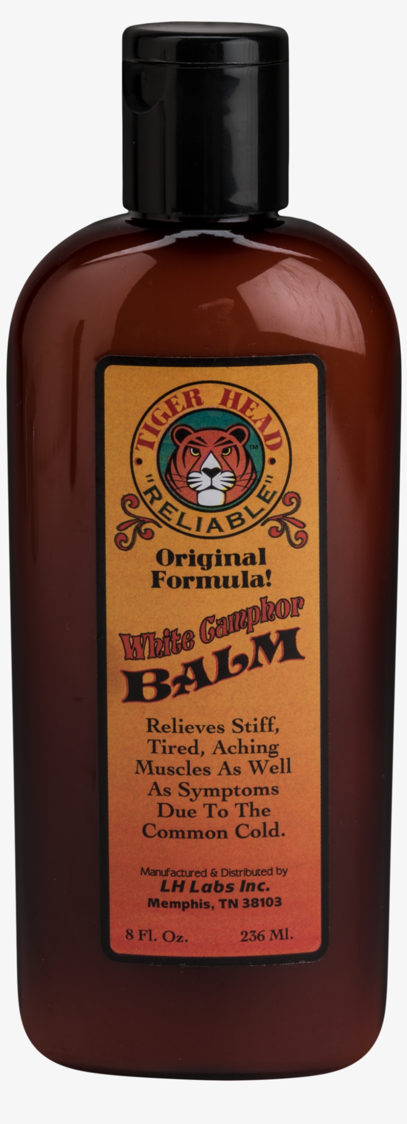 Tiger Head White Camphor Balm - Bottle PNG Image | Transparent PNG Free ...