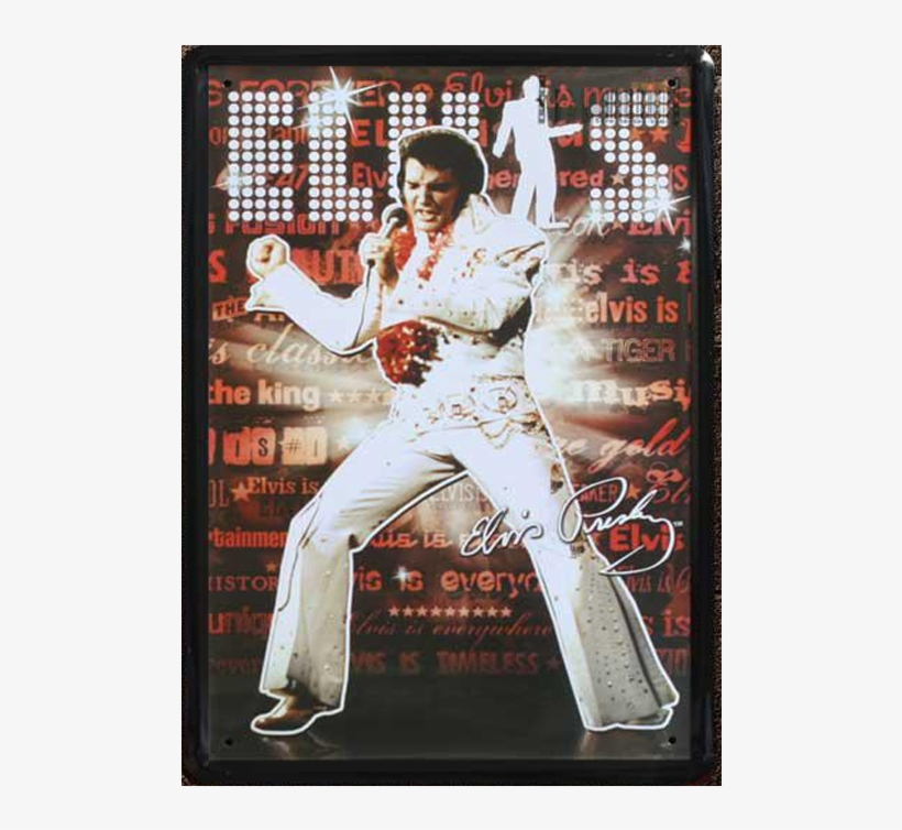 Vintage Sign Elvis Presley - Elvis Presley Afiches PNG Image ...