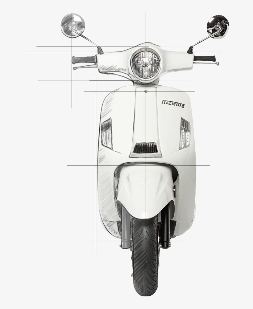 Download An All - Scooter Front View Png | Transparent PNG Download ...