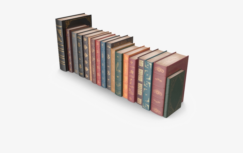 Download Books Png Images - Row Of Books Png | Transparent PNG Download ...
