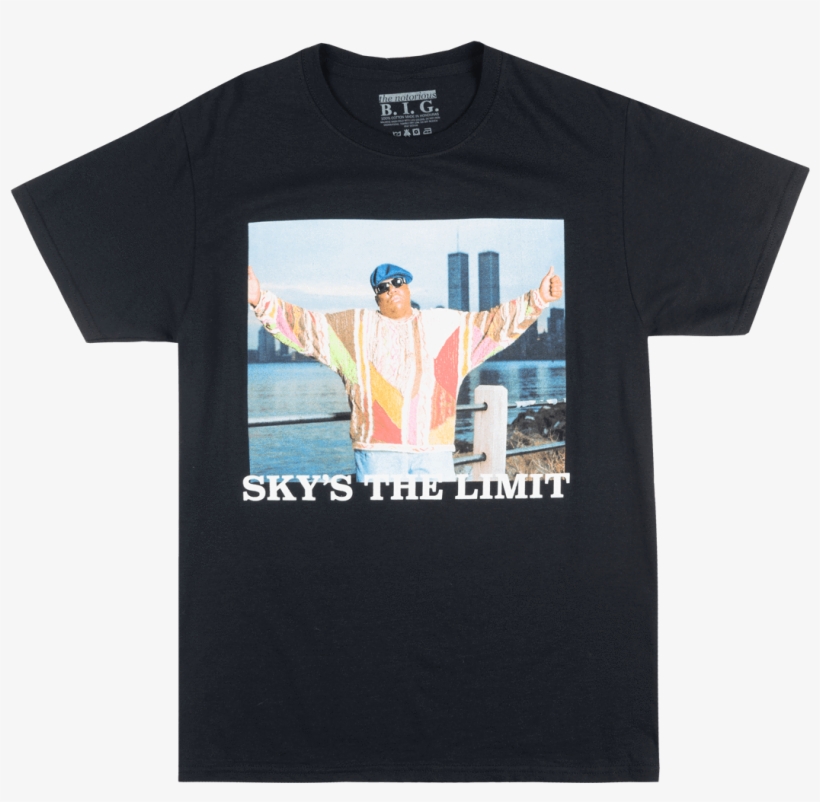 Notorious Big Skys The Limit T-shirt Men Biggie Smalls - Sky's The ...