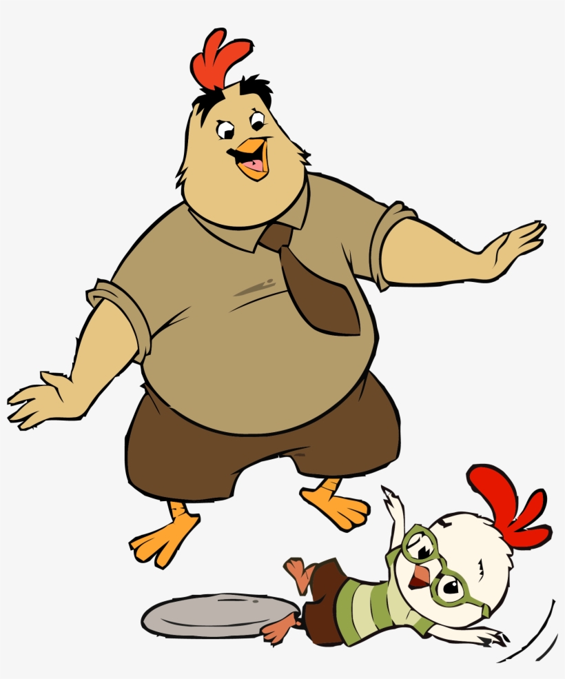 Chicken Little Buck Cluck Playing Clipart Png - Cartoon PNG Image ...