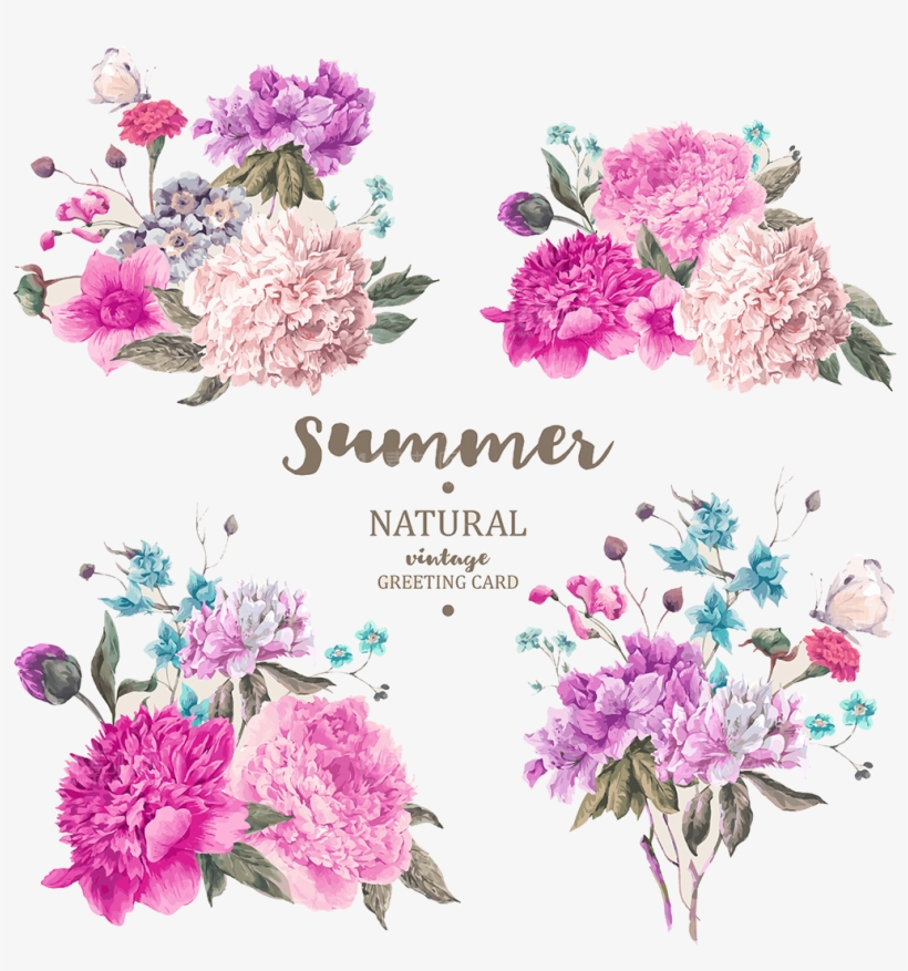 1100 X 1100 26 - Vector Flower Bouquet Png PNG Image | Transparent PNG ...