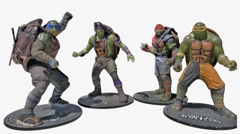 Four Teenage Mutant Ninja Turtles PNG Image | Transparent PNG Free ...