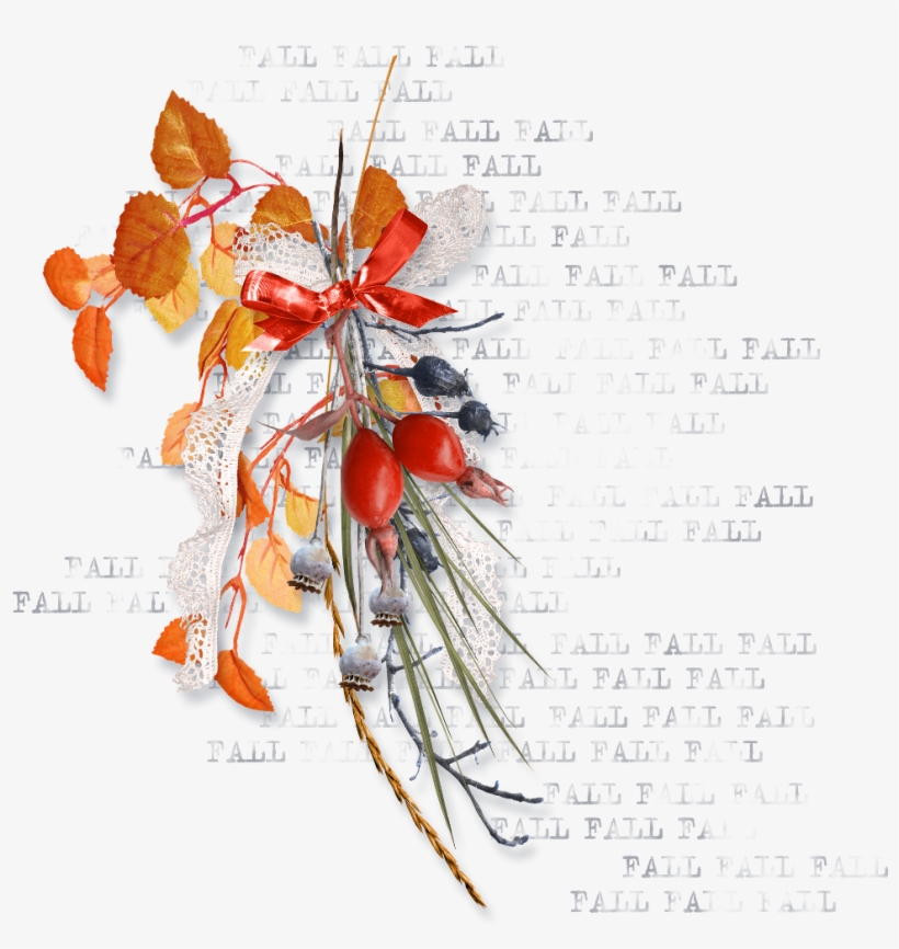 Download Ftestickers Background Fall Autumn Leaves Text - Caesalpinia ...