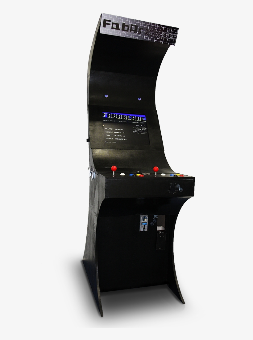 The Open-source Vintage Video Arcade - Video Game Arcade Cabinet PNG ...