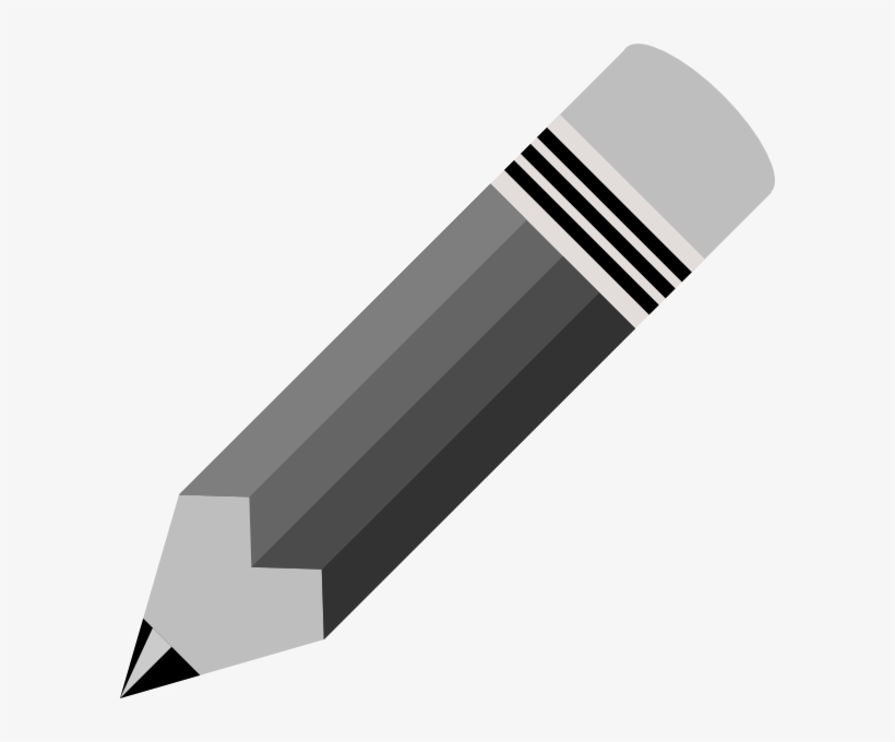 Art Supplies Clipart Black And White Pencil Clip Art PNG Image art-supplies-clipart-black-and-white-pencil-clip-art-png-image