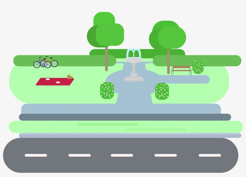 Park - Illustration PNG Image | Transparent PNG Free Download on SeekPNG