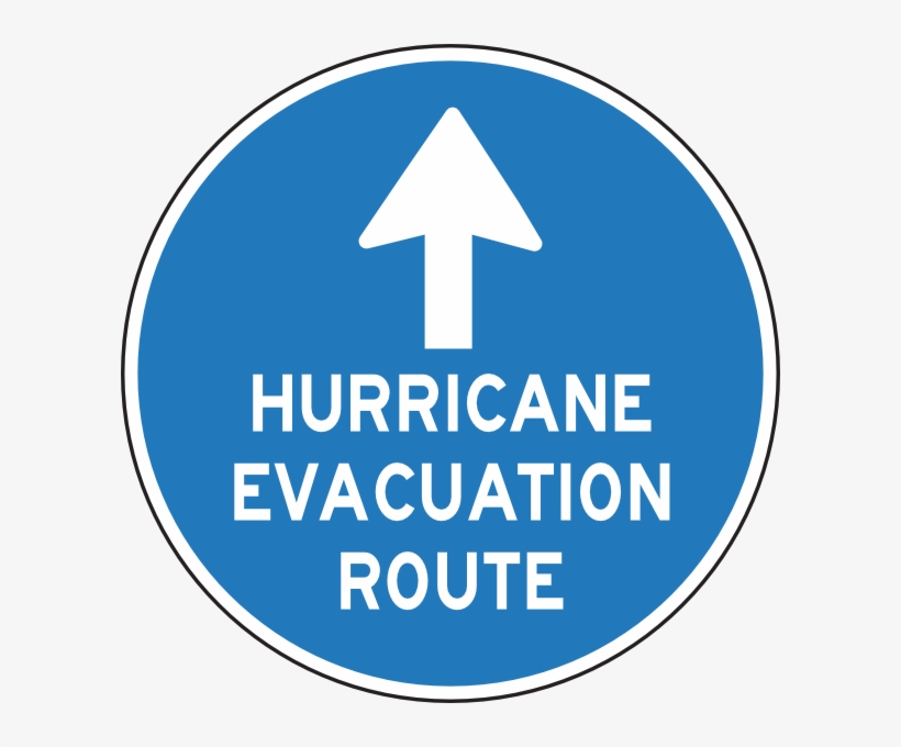 Hurricane Evacuation Route Clipart - Planning For Tropical Storms PNG ...