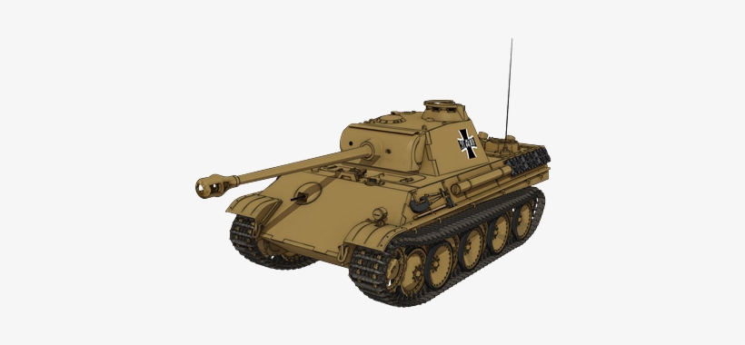 Panther - Girls Und Panzer Panzer Ii PNG Image | Transparent PNG Free ...