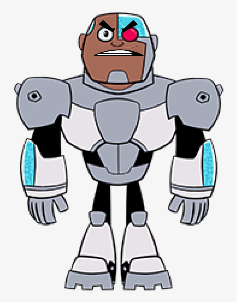 Download Cyborg Clipart Superhero - Cyborg Teen Titans Go Drawing ...