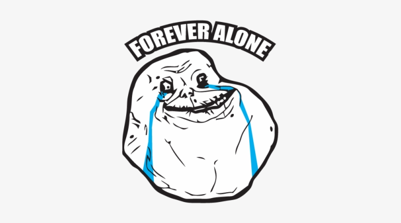 Download Forever Alone | Transparent PNG Download | SeekPNG