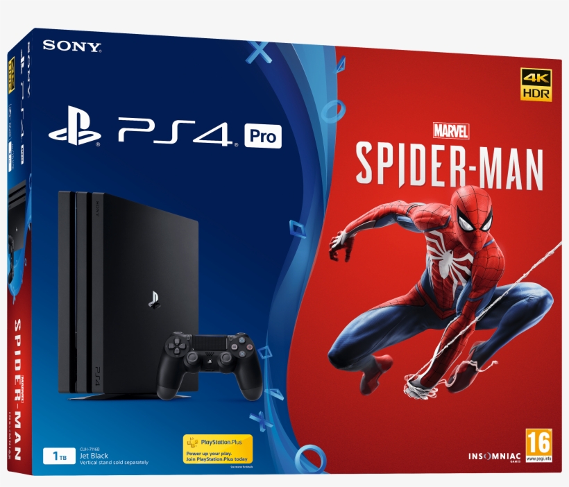 Ps4 Pro Spiderman Bundle PNG Image | Transparent PNG Free Download on ...