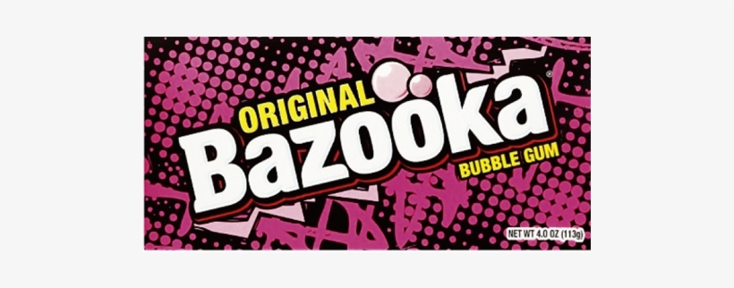 Bazooka Party Box Original 4oz Case Qty - Graphic Design PNG Image ...
