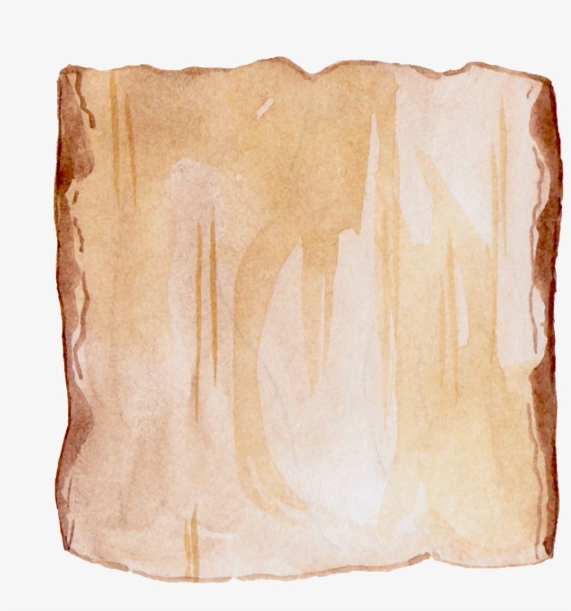 Hand Painted Distressed Wooden Block Transparent - Wood PNG Image ...