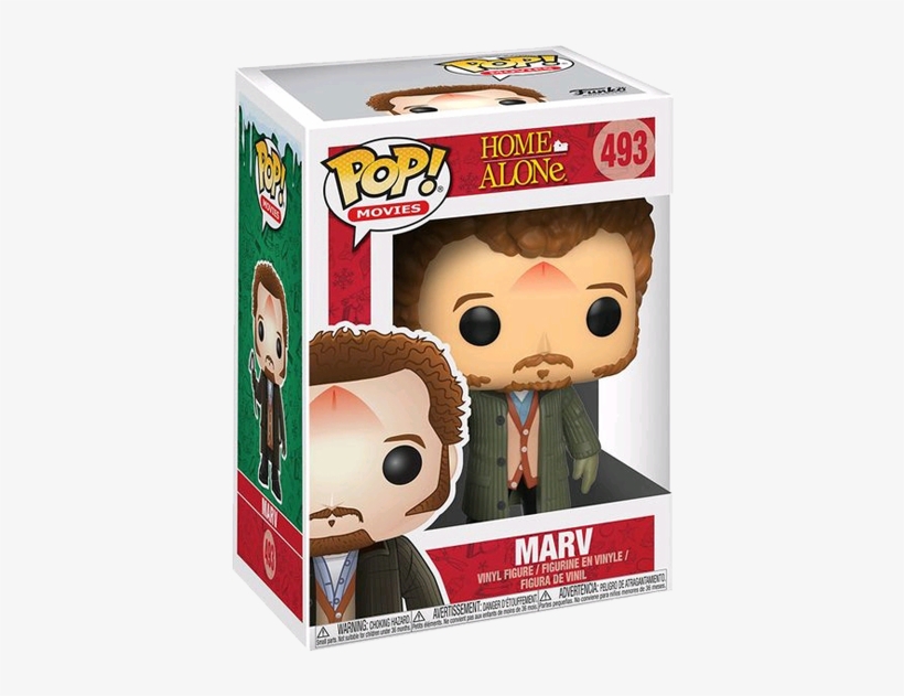 Marv Pop Vinyl Figure - Home Alone Pop PNG Image | Transparent PNG Free ...