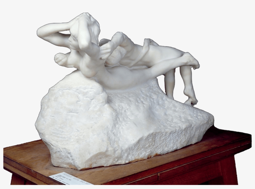 Download The Thinker - Auguste Rodin Fugit Amor | Transparent PNG ...