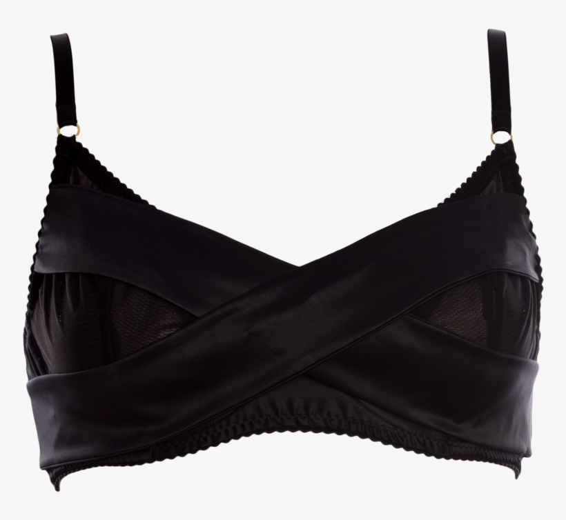 Black Widow Wrap Bra - Brassiere PNG Image | Transparent PNG Free ...