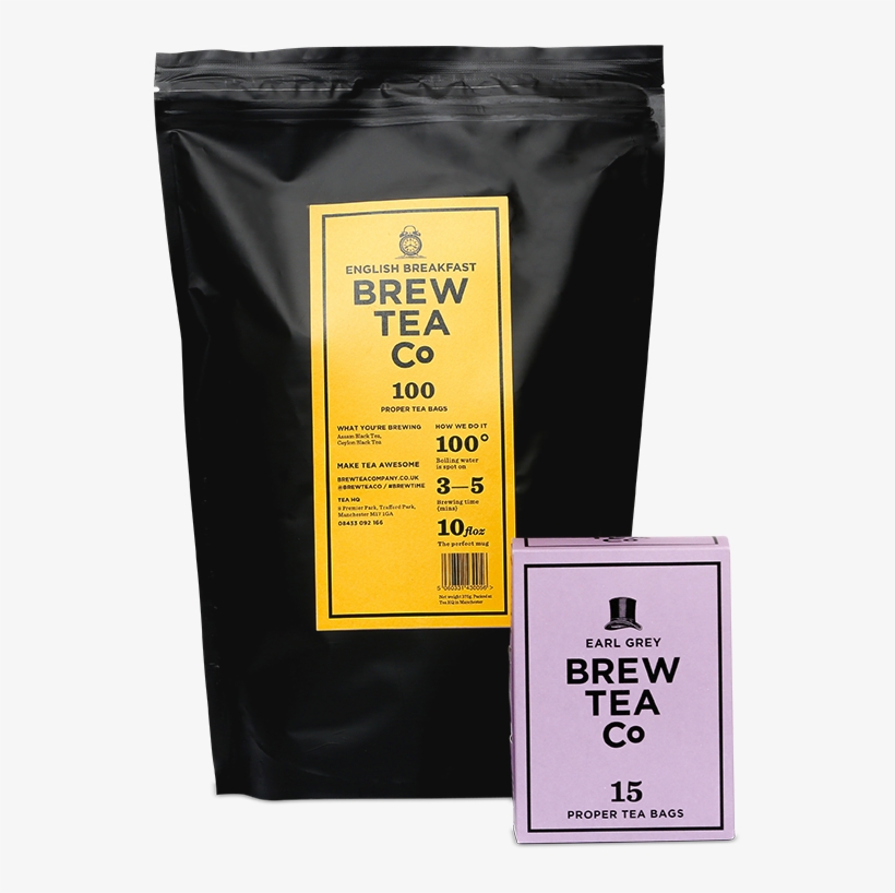 Brew Tea Co - Packaging And Labeling PNG Image | Transparent PNG Free ...