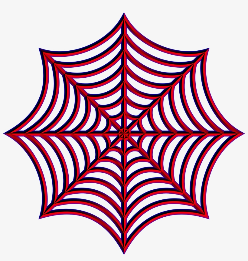Big Image - Spider Red Web Png PNG Image | Transparent PNG Free ...