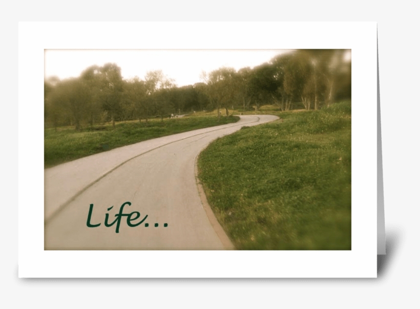Life's Path Greeting Card - Dirt Road PNG Image | Transparent PNG Free ...