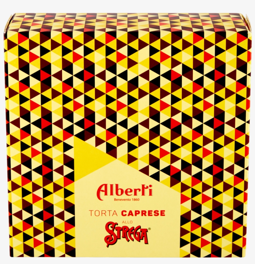 Strega Alberti Torta Caprese - Graphic Design PNG Image | Transparent ...
