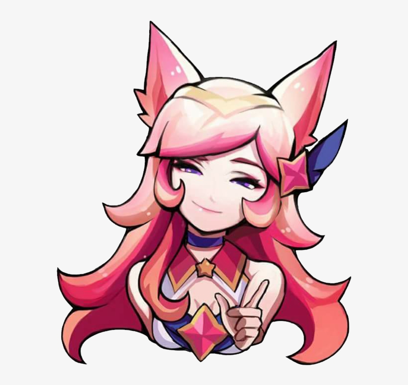 Lord Sesshomaru Made Proper Transparencies - Star Guardian Ahri Emote ...