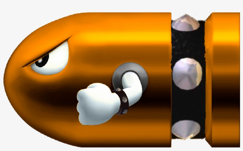 Download Bullet Bill Super Mario Wiki The Mario Encyclopedia - Silver ...