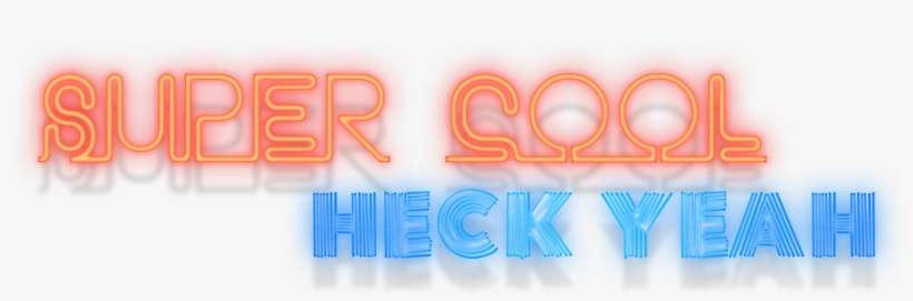 Super Cool Heck Yeah Logo - Graphics PNG Image | Transparent PNG Free ...