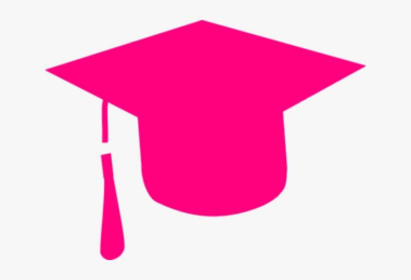 Graduation Clipart Pink - Pink Graduation Cap Clipart PNG Image ...