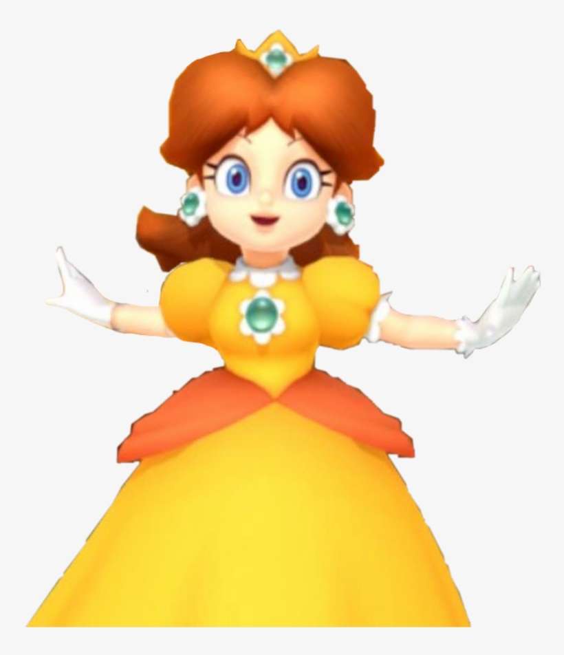 Princess Sticker - Super Mario Party 10 Daisy PNG Image | Transparent ...
