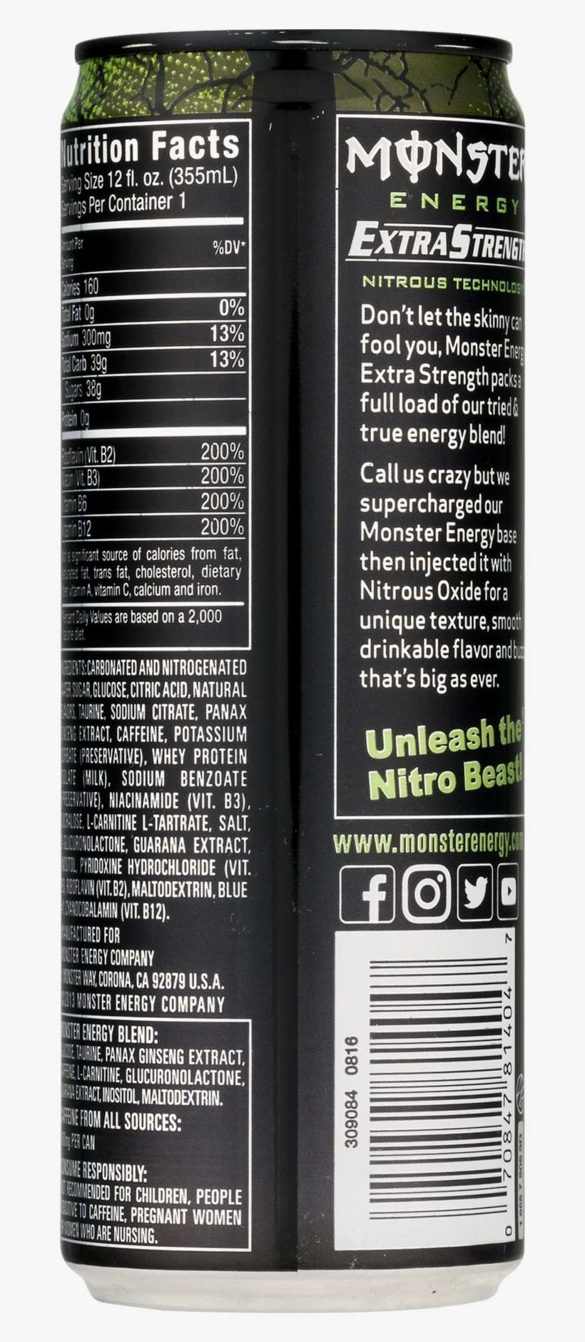 Download Can Monster Energy Texture | Transparent PNG Download | SeekPNG