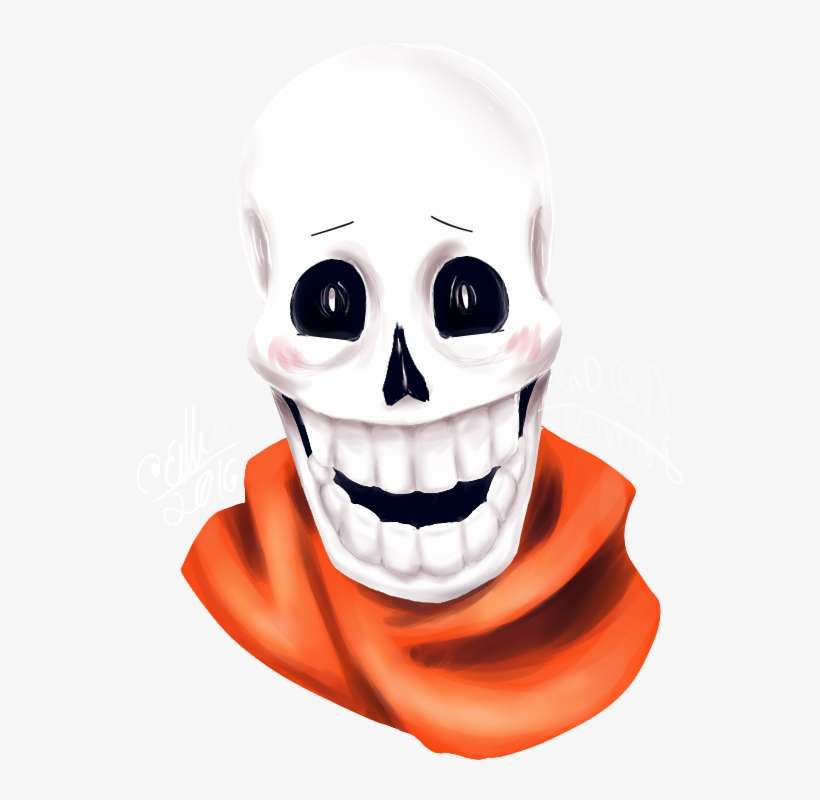 Differenttombs Semi Realistic Papyrus Undertale Differenttombs - Skull ...
