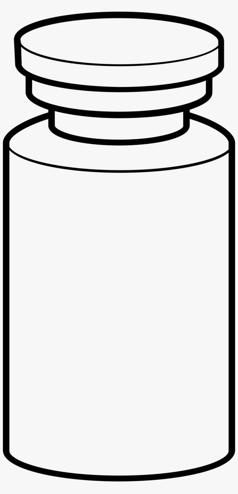 Download Vial Coloring Page | Transparent PNG Download | SeekPNG