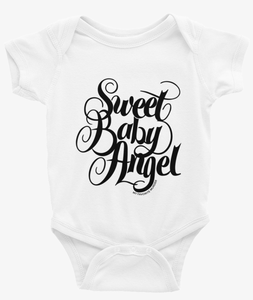 Sweet Baby Angel Onesie - Calligraphy PNG Image | Transparent PNG Free ...