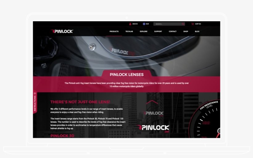 For A Broader And Edge To Edge Anti-fog Coverage On - Flyer PNG Image ...