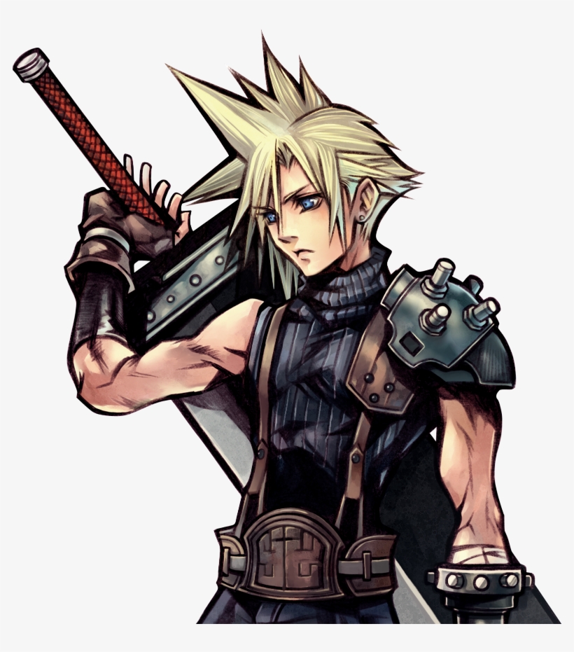 Cloud Strife Dissidia Render