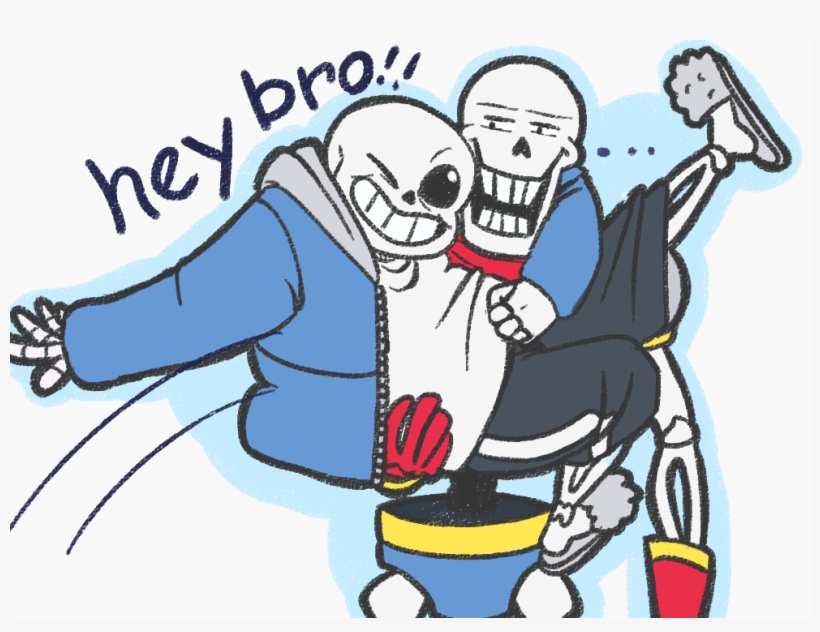 Brooossss All I've Been Drawing Is Undertale - Cartoon PNG Image ...
