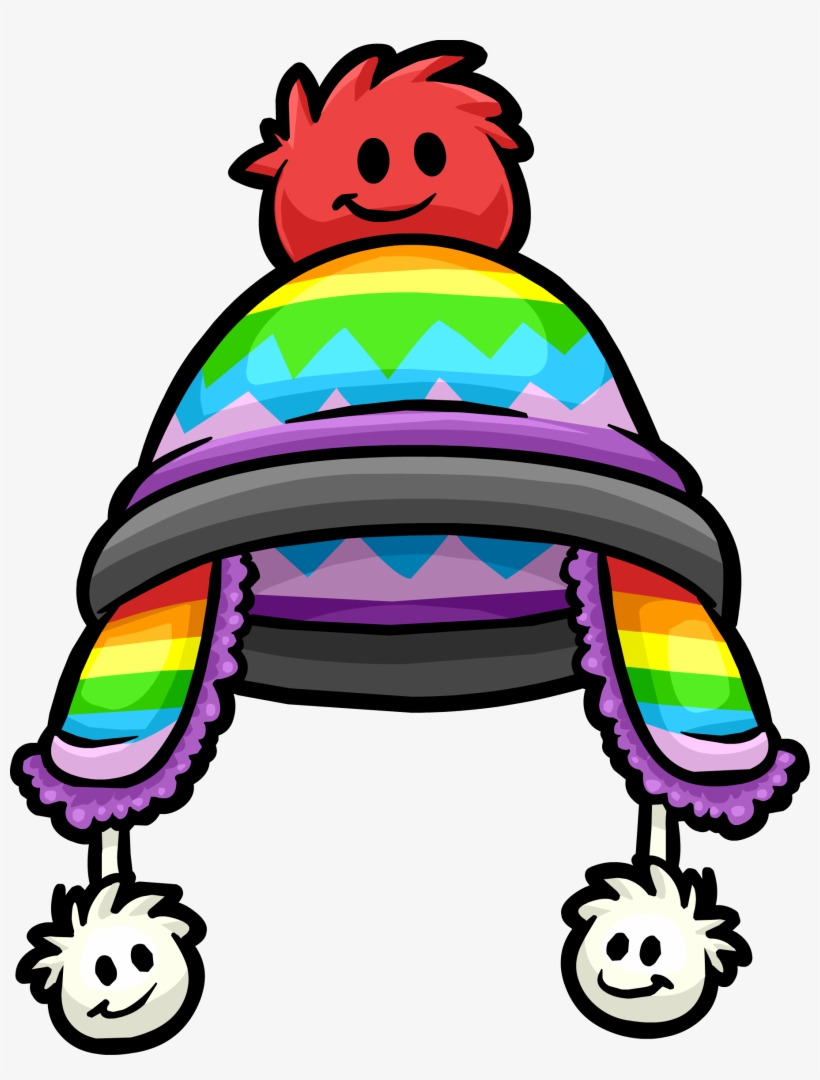 Puffle Hat - Club Penguin Custom Penguins PNG Image | Transparent PNG ...