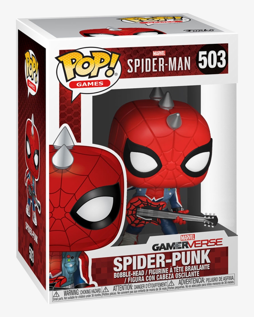 Vinyl Figure // Preorder Spider-punk Pop Vinyl Figure - Spider Punk ...