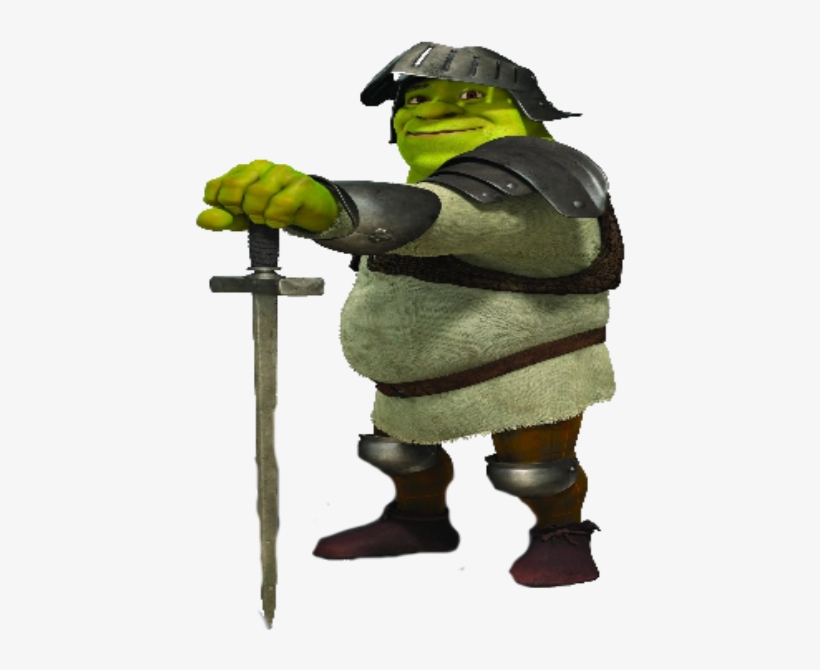 Sir Shrek - Deus Vult Shrek PNG Image | Transparent PNG Free Download ...