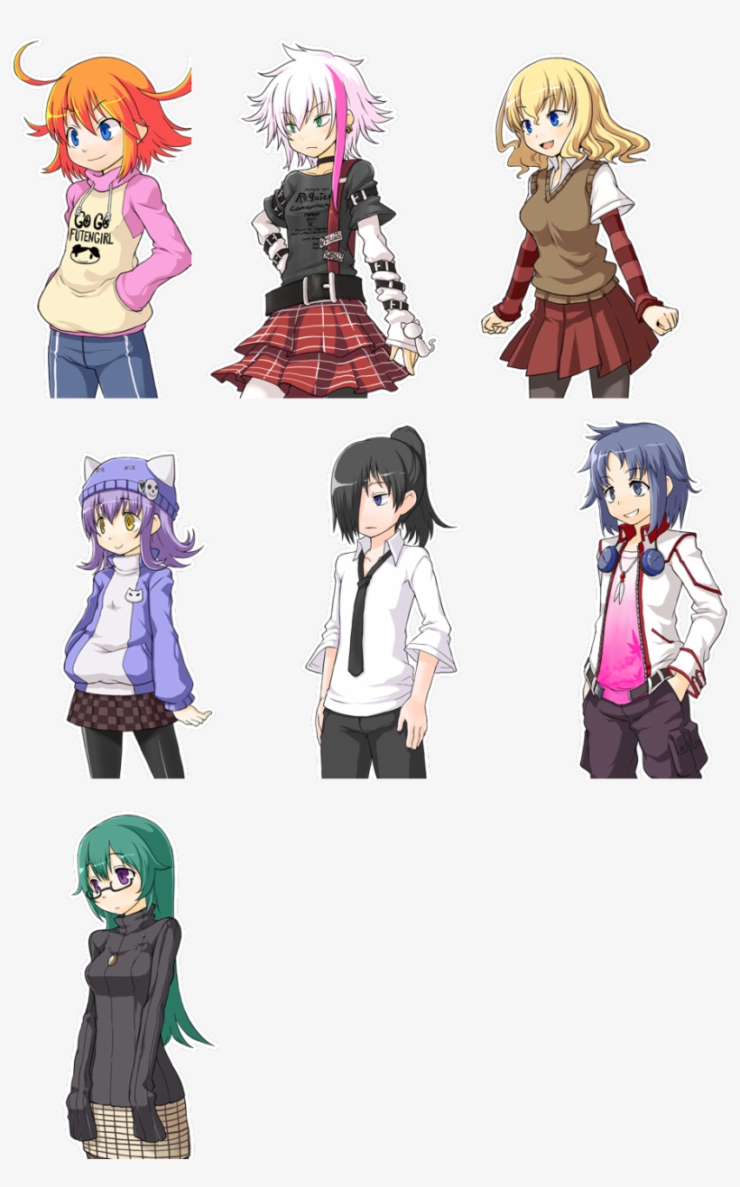 Click For Full Sized Image Character Portraits - Cherry Tree High ...